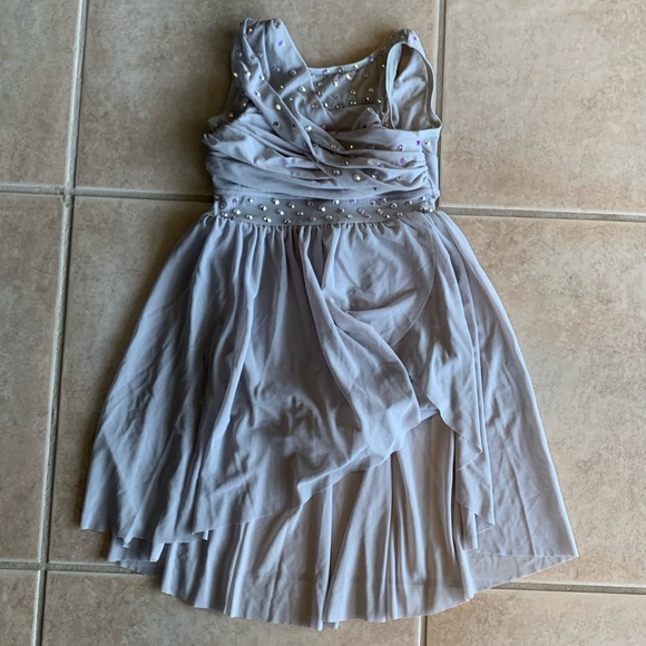 balera | Costumes | Balera Mesh Wrap Dress Custom Rhinestones Euc ...
